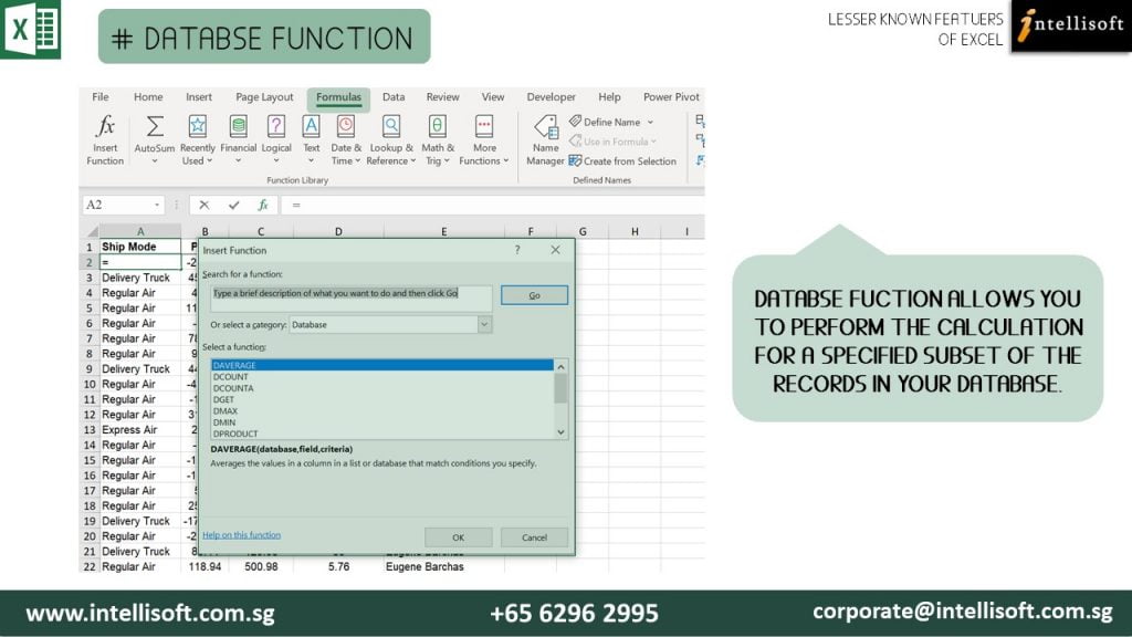Discover Lesser Known Features of Microsoft Excel