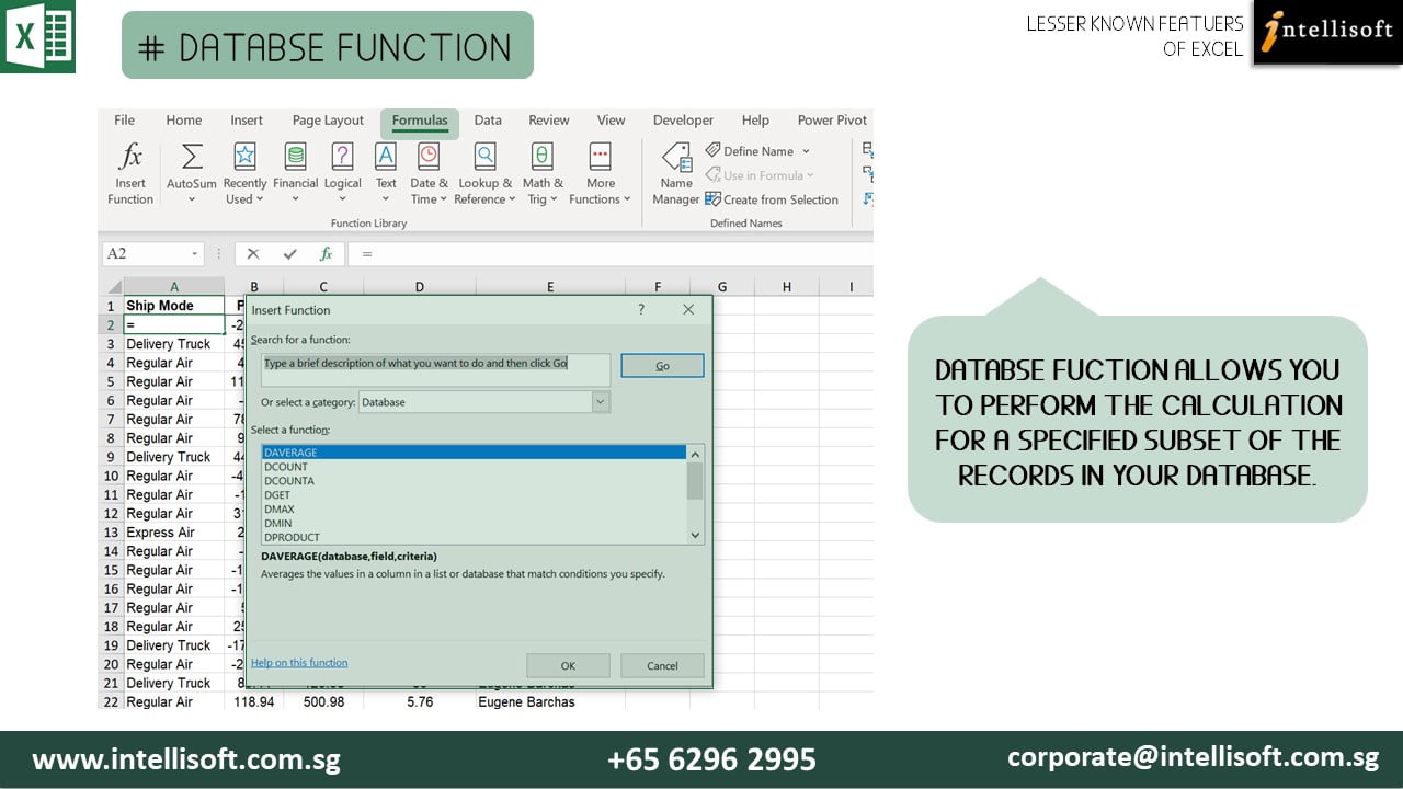 Discover Lesser Known Features of Microsoft Excel