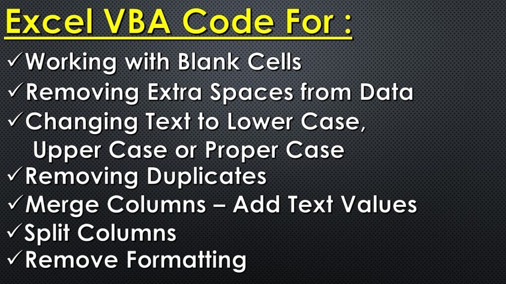 Top 5 Automations You Can Achieve With Vba Macro Programming At Intellisoft